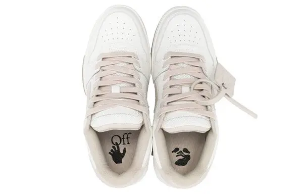 Off-White Out Of Office Low-top Sneakers - White/beige