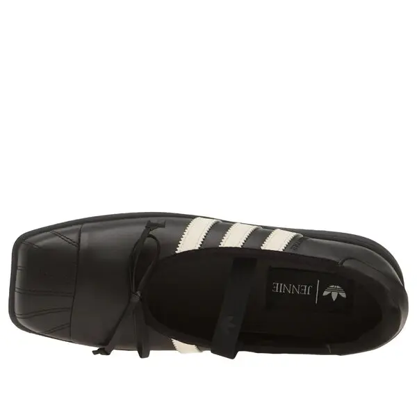 Adidas Superstar Square Ballet Flats - Black/white