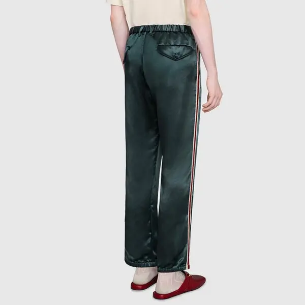 Gucci Acetate Relaxed Trousers 'dark