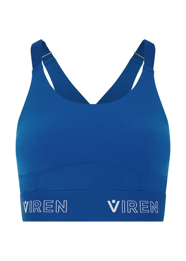 VIREN Prowess Sports Bra - Blue
