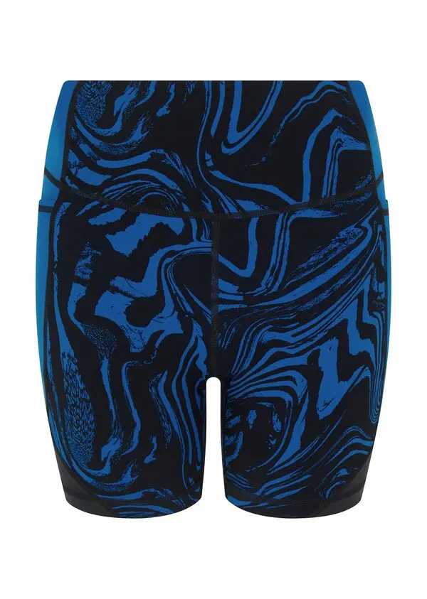 VIREN Prowess Print Block Shorts Swirl