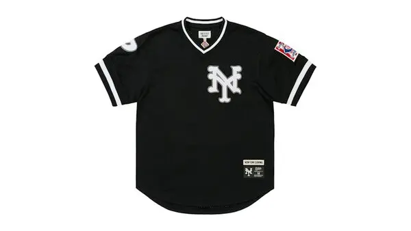 PALACE New York Cubans Mesh Vneck Jersey - Black