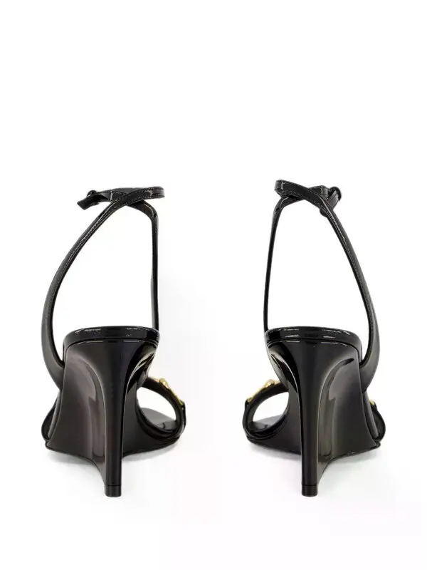 Gucci Donna Horsebit Wedge Sandals