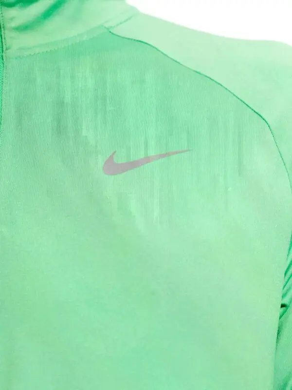 Nike Logo-print Zip-neck Sweater
