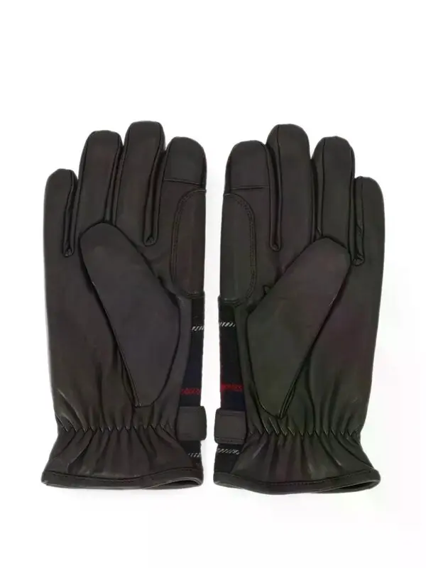 Barbour Newbrough Tartan Gloves - Brown