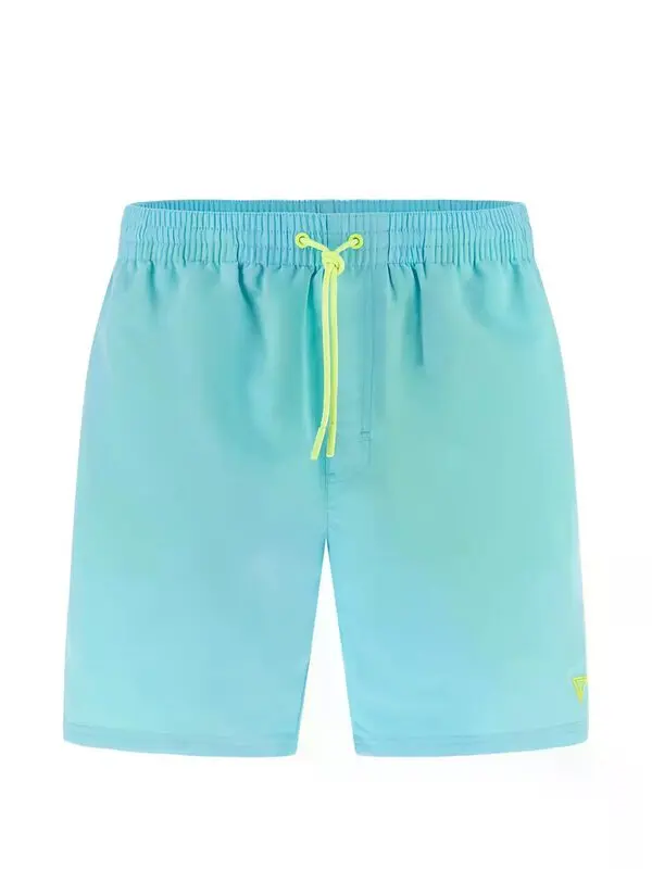 Guess Drawstring Swim Shorts - Blue