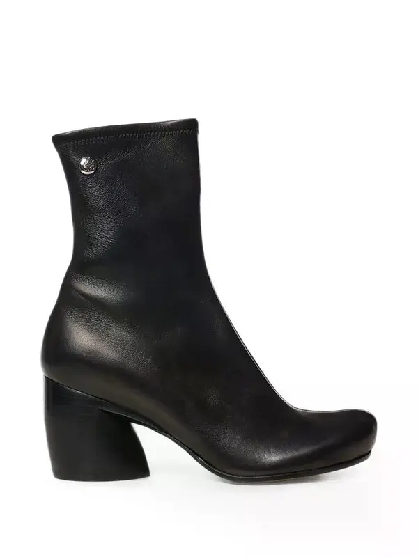 Loewe Ovalogo-debossed Ankle Boots - Black