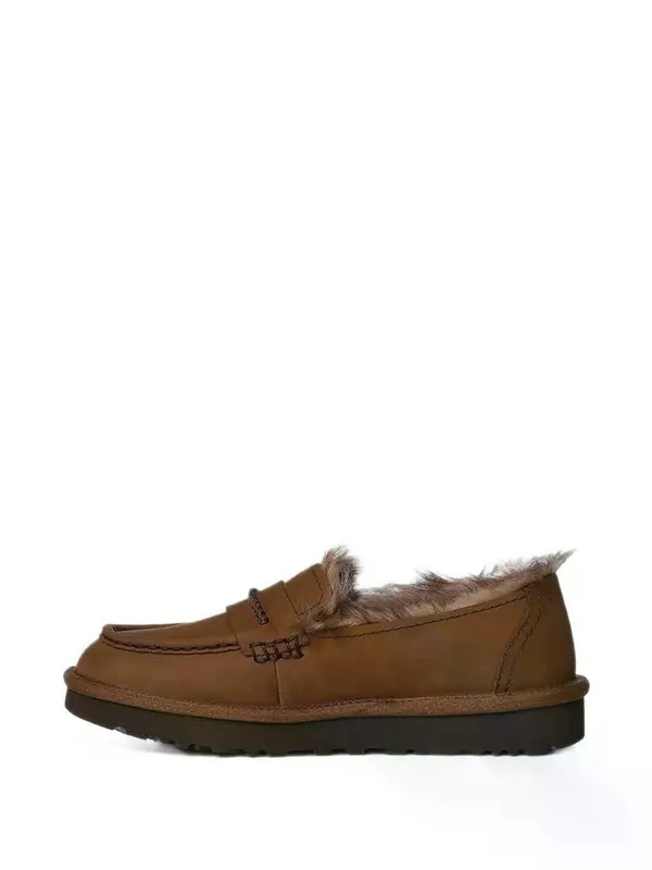 UGG Ellis Faux-fur Trim Loafers