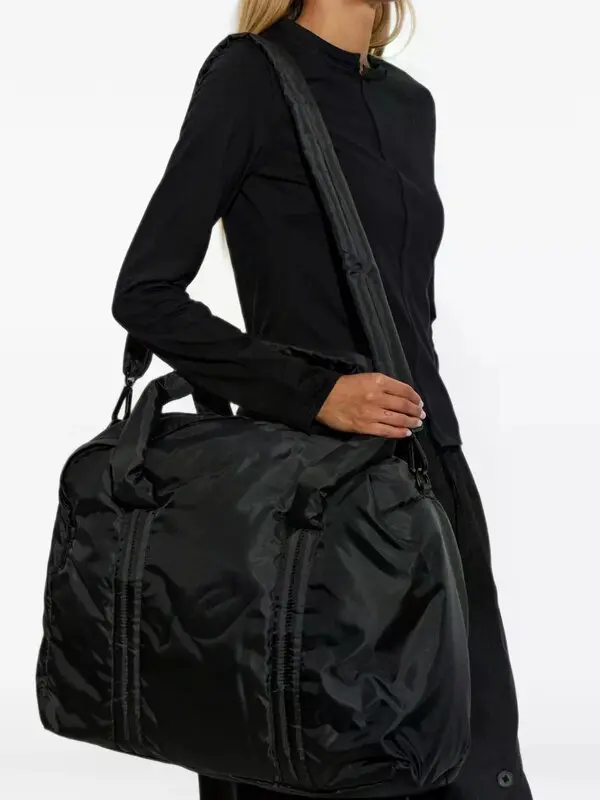 Y3 Logo-print Holdall - Black