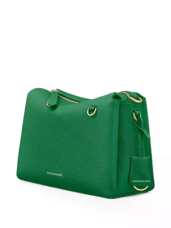 MAISON DE SABRE Soft Trio Leather Shoulder Bag - Green