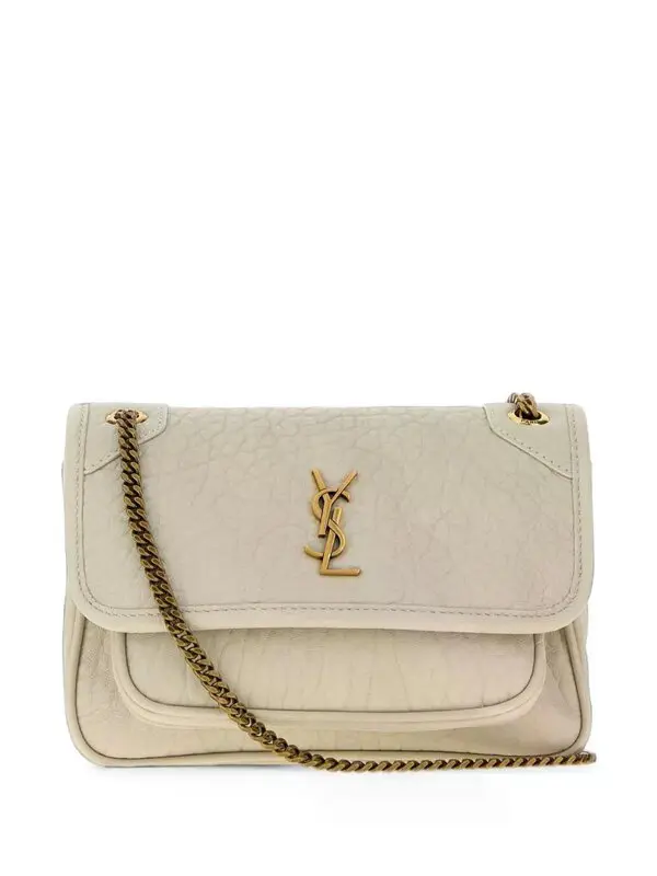 Saint Laurent Mini Niki Shoulder Bag - White