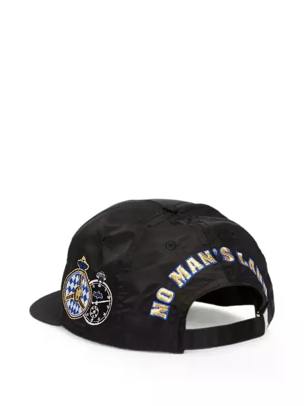 Rhude Logo-embroidered Baseball Cap - Black