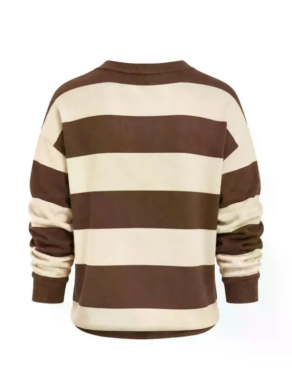 SEROYA Bryn Horizontal-stripe Sweater