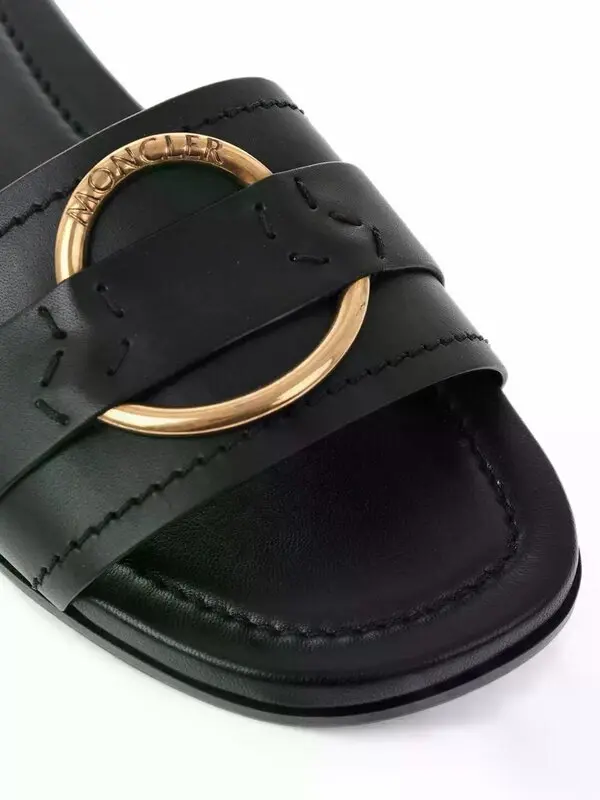 Moncler Bell Logo-engraved Detail Sandals