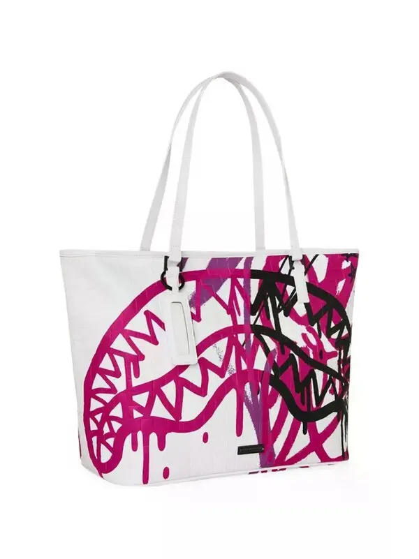 SPRAYGROUND Crash Graffiti-print Tote Bag