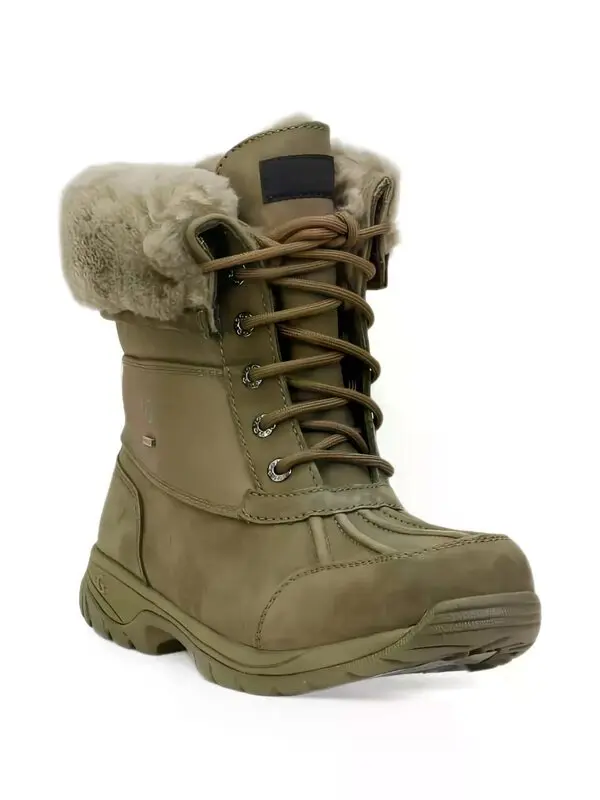 UGG Butte Mono Boots With Shearling Trim