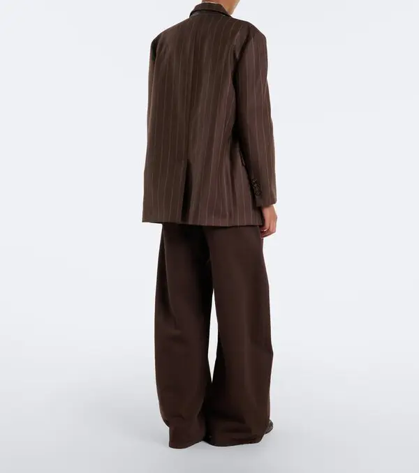 Brunello Cucinelli Monili Wide-leg Jeans - Brown