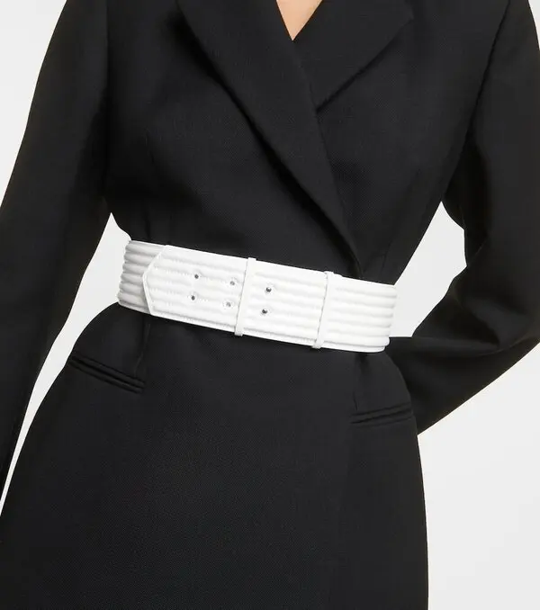 Alaïa Padded Leather Belt