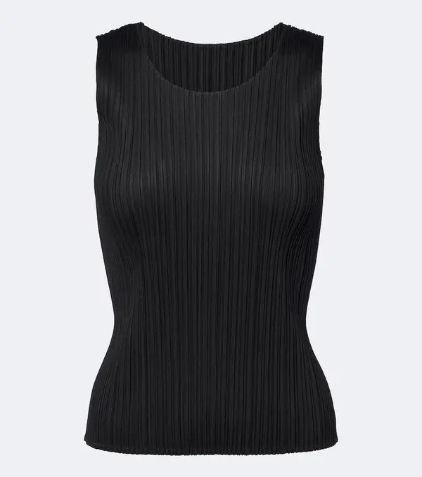 Issey Miyake Sleeveless Top - Black