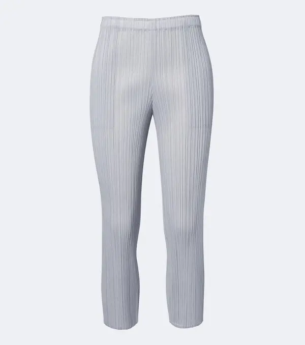 Issey Miyake Cropped Pants - Grey
