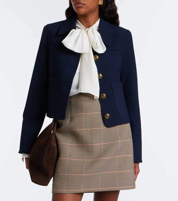 Veronica Beard Turnell Cropped Jacket