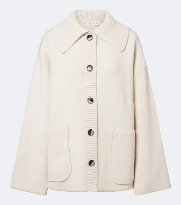 Proenza Schouler Nelly Wool Jacket - White