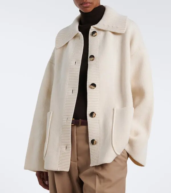 Proenza Schouler Nelly Wool Jacket - White