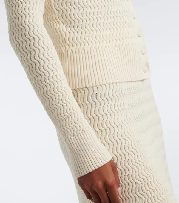 Proenza Schouler Marci Cotton-blend Cardigan