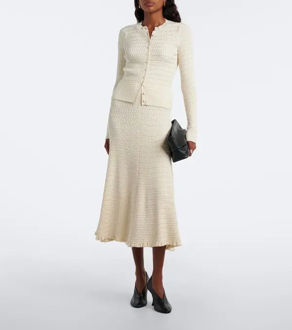 Proenza Schouler Marci Cotton-blend Cardigan