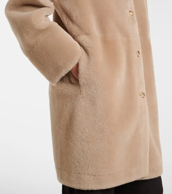 Agnona Shearling Coat