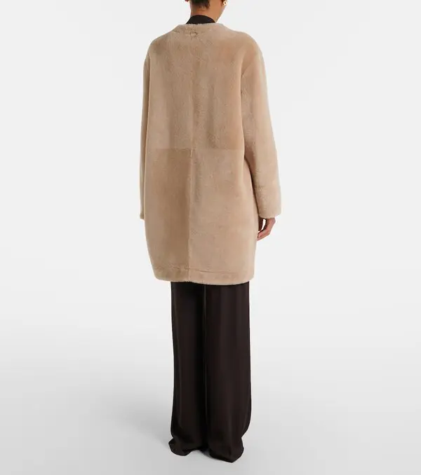 Agnona Shearling Coat