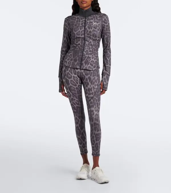 Adidas By Stella McCartney Truepurpose Leopard-print Leggings