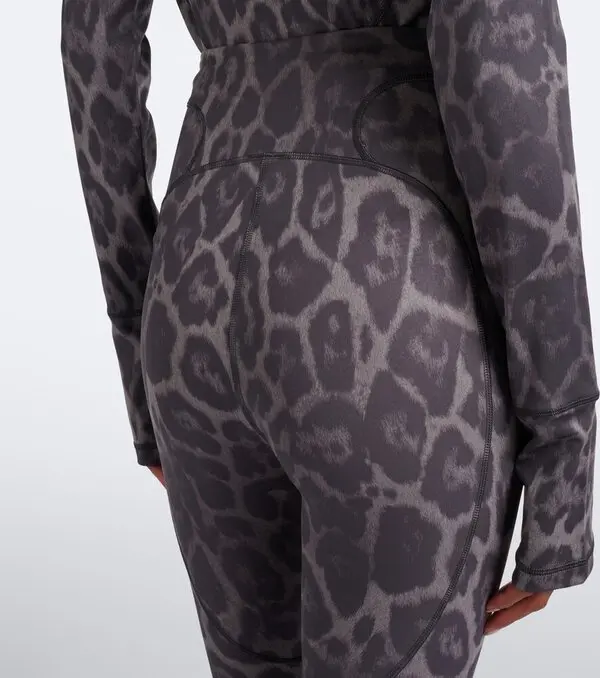 Adidas By Stella McCartney Truepurpose Leopard-print Leggings