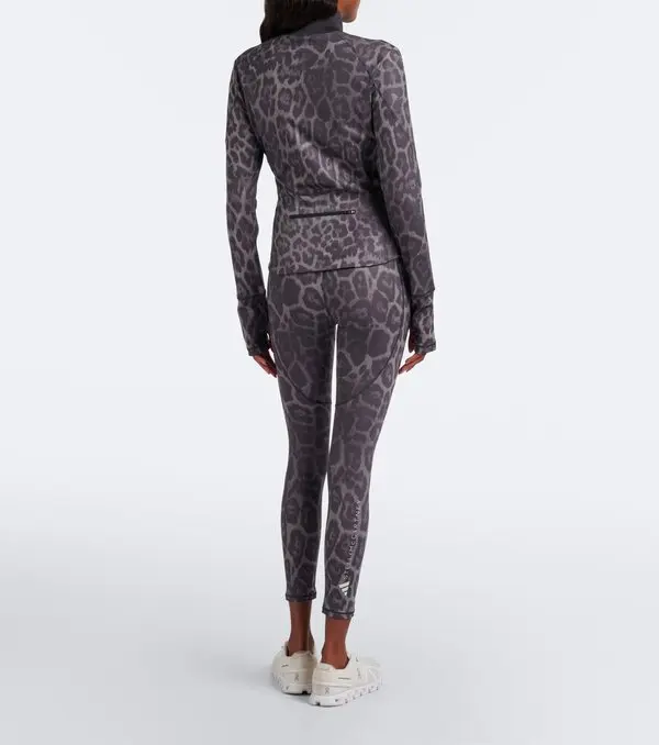 Adidas By Stella McCartney Truepurpose Leopard-print Leggings