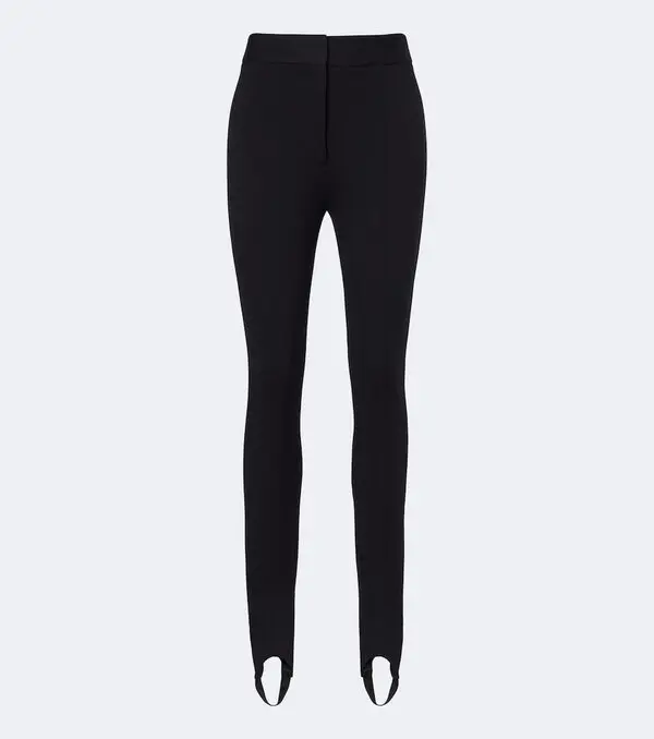 Veronica Beard Landren Stirrup Pants - Black