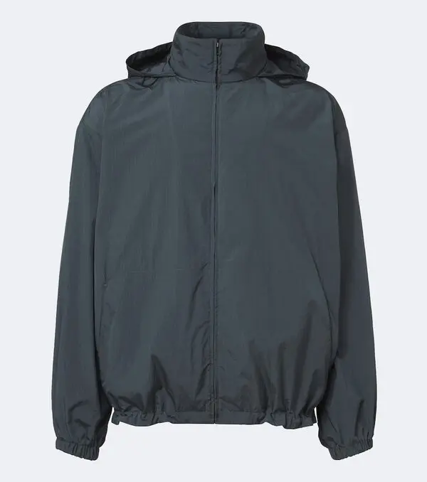THE ROW Vernus Striped Blouson Jacket - Blue