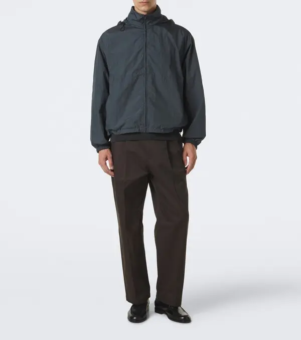 THE ROW Vernus Striped Blouson Jacket
