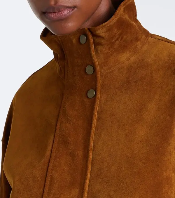 Veronica Beard Bateman Suede Jacket