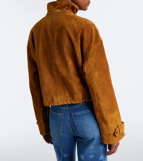 Veronica Beard Bateman Suede Jacket