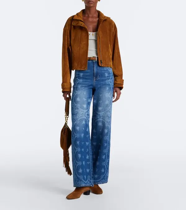 Veronica Beard Bateman Suede Jacket