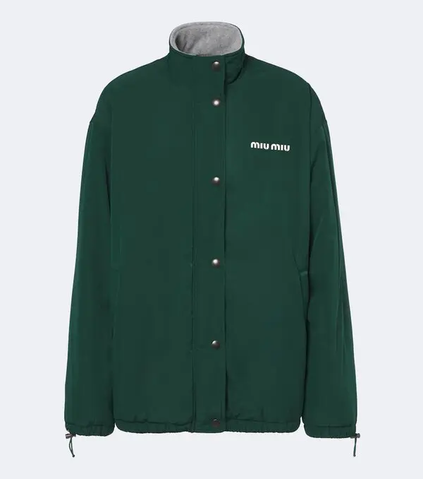 Miu Miu Logo Technical Jacket