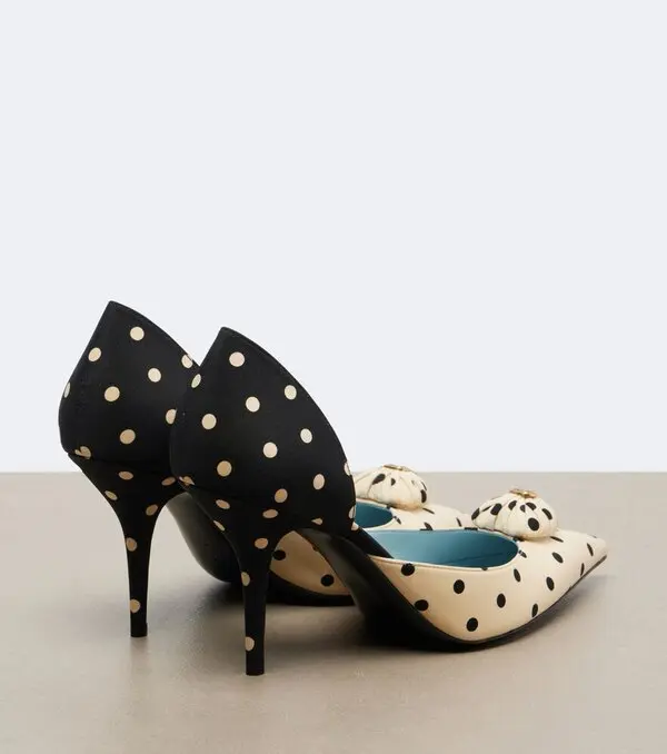Valentino Garavani Cœur Royal Polka-dot Pumps