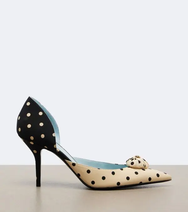 Valentino Garavani Cœur Royal Polka-dot Pumps