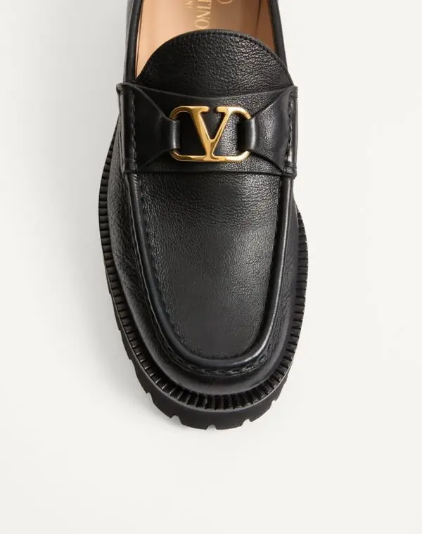 Valentino Garavani Vlogo Signature Buffalo Loafers