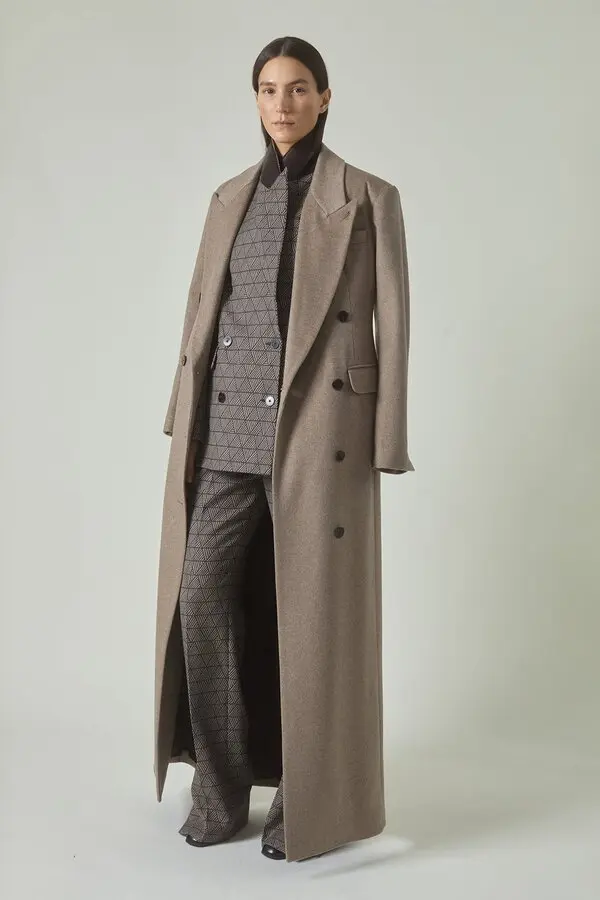 HEIRLOME Pascal Coat In Cashmere - Taupe