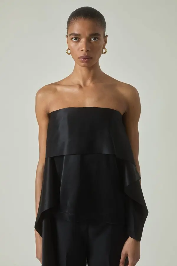 HEIRLOME Rosario Top In Satin