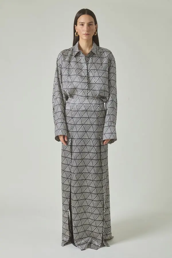 HEIRLOME Basket Shirt A. Morales Print
