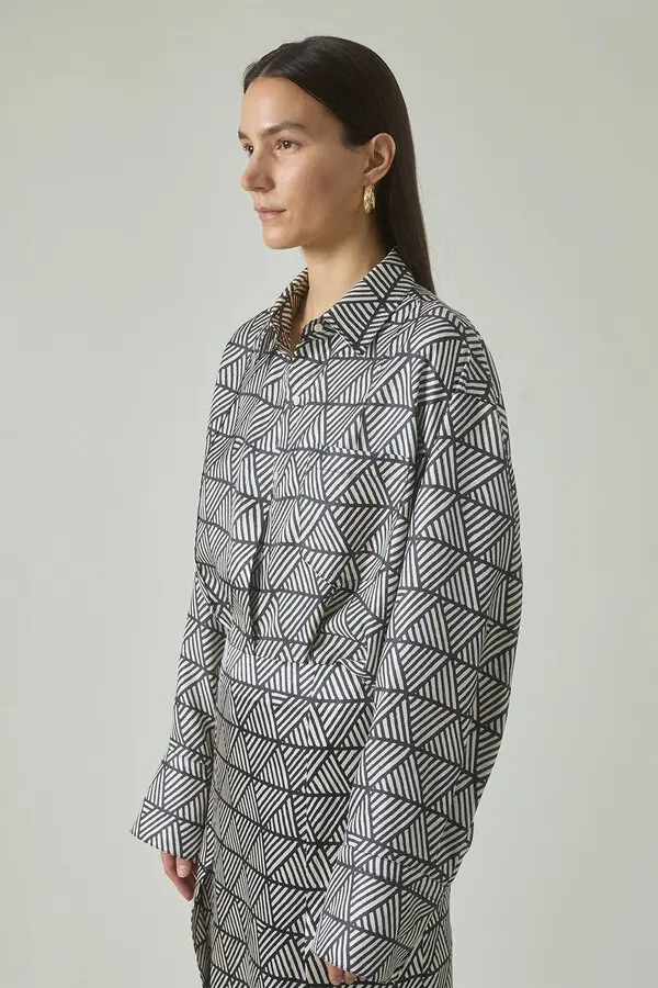 HEIRLOME Basket Shirt A. Morales Print