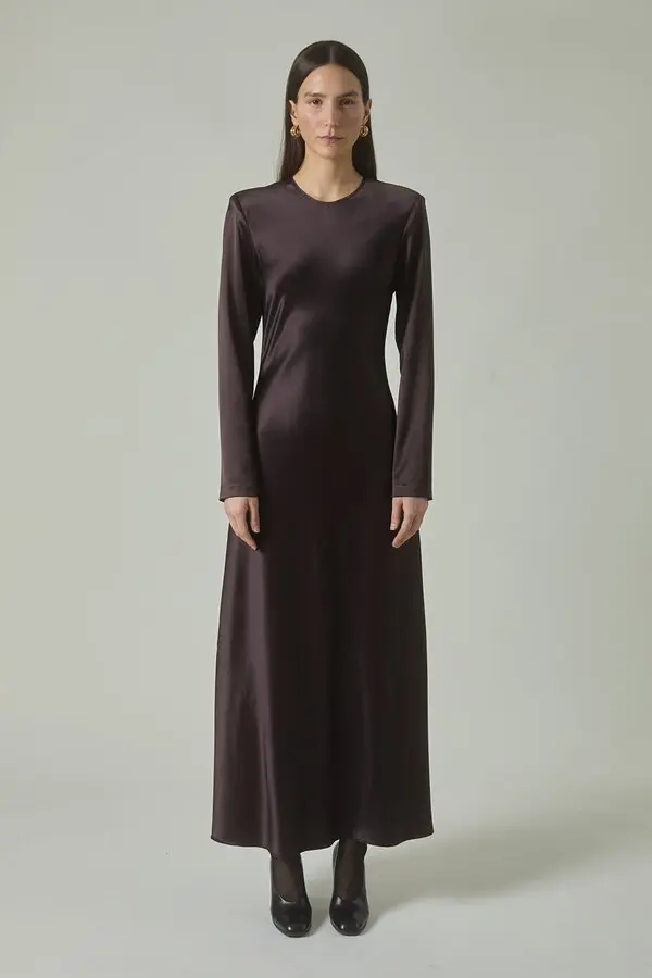 HEIRLOME Mercedes Dress - Ganache