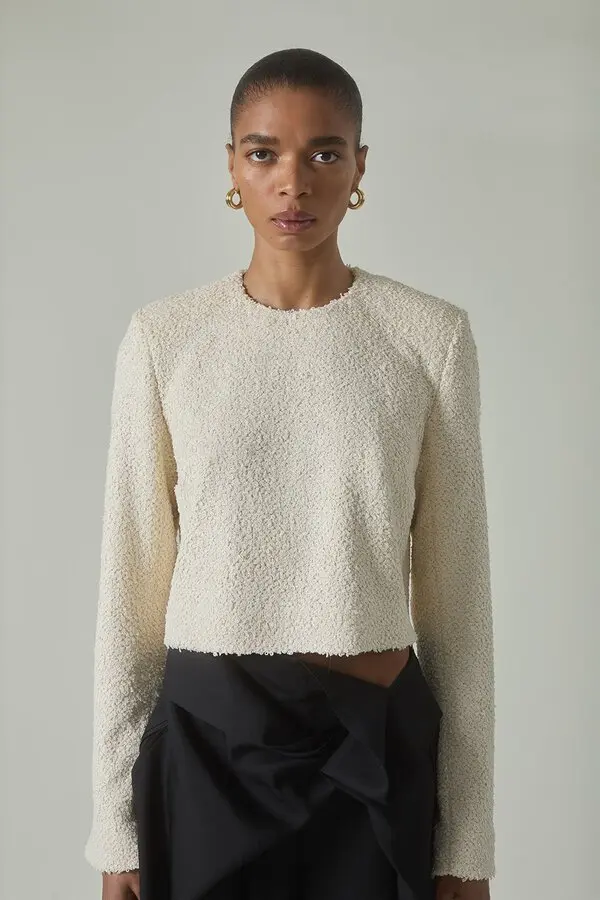 HEIRLOME Francesca Top In Boucl